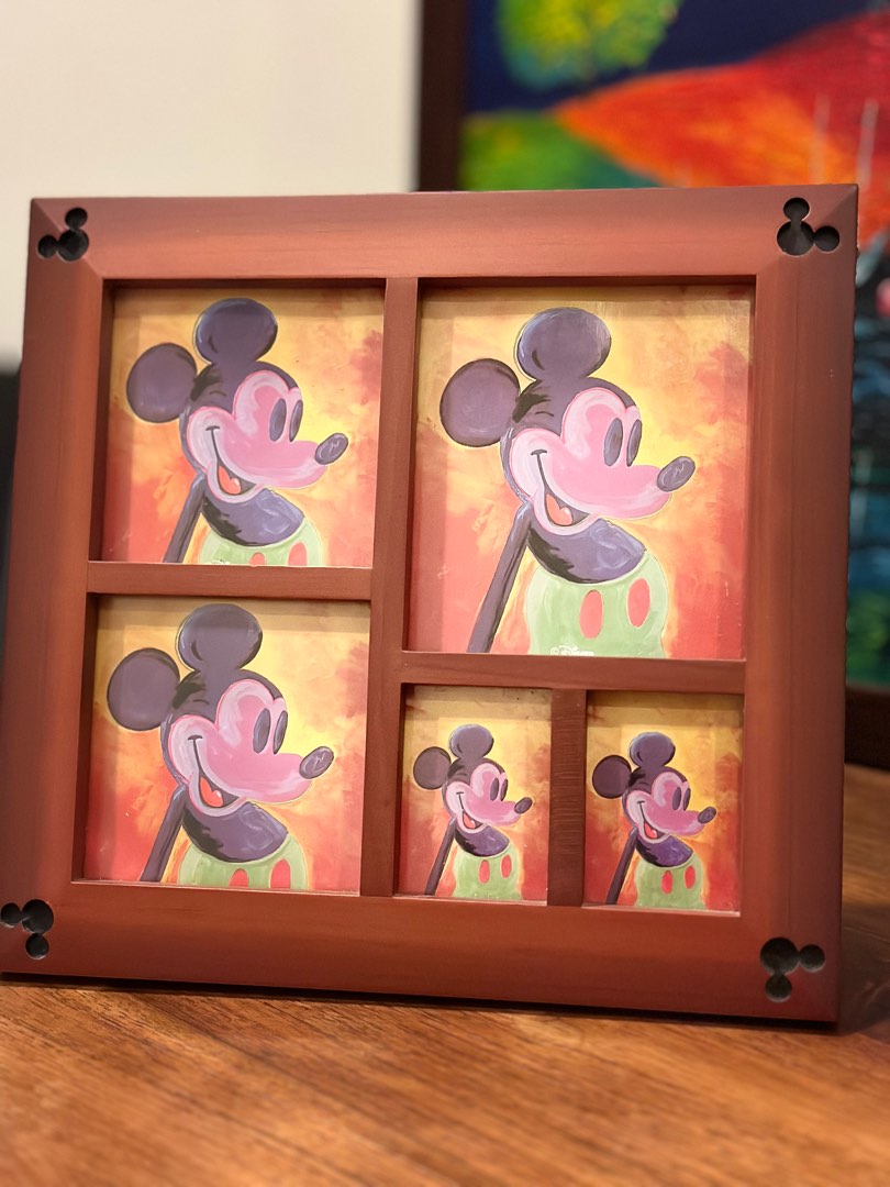 Mickey Mouse Photo Frame, Furniture & Home Living, Home Decor, Frames ...