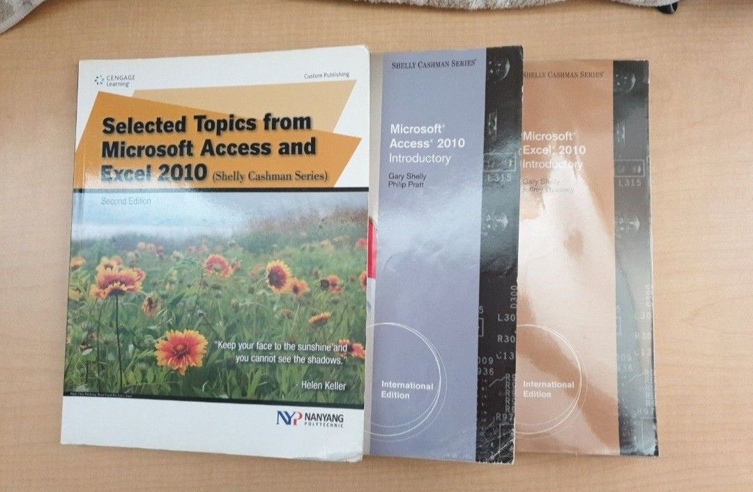 Microsoft Excel and Access 2010 Introductory, Hobbies & Toys, Books ...