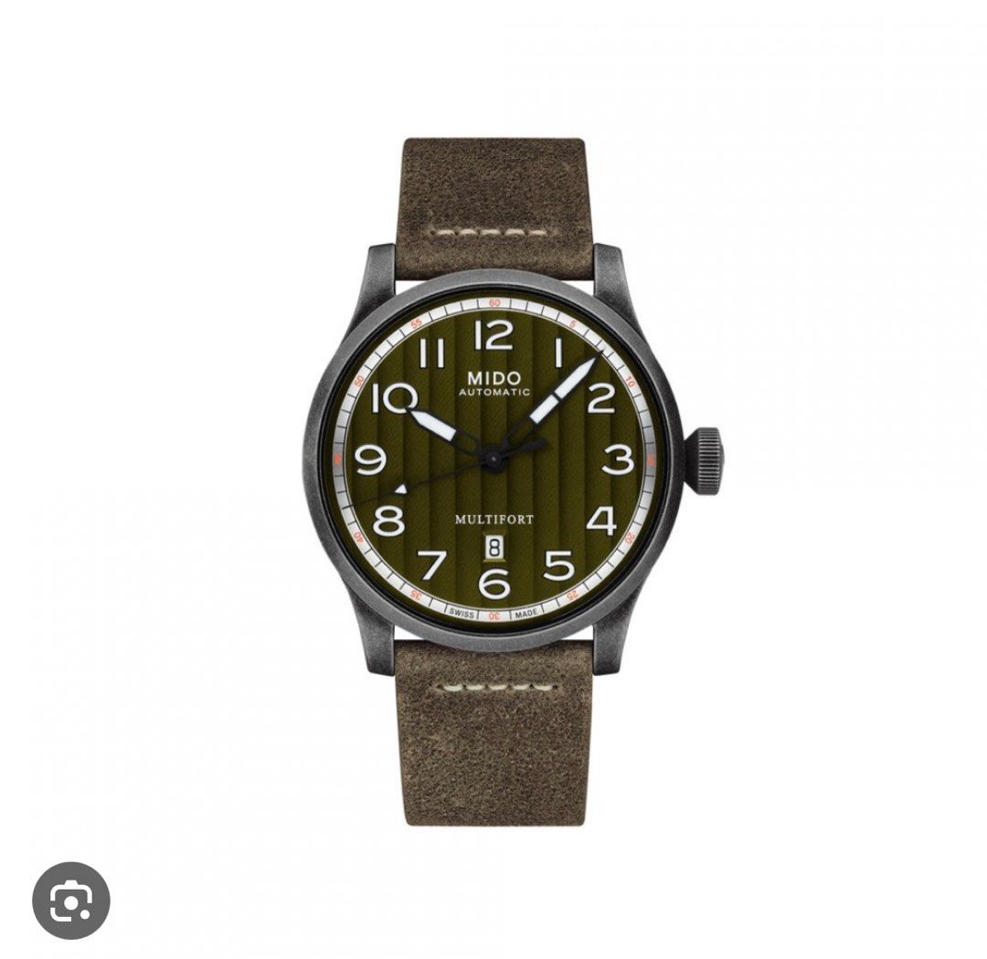Mido Multiford Green M032.607.36.090.00, Luxury, Watches on Carousell