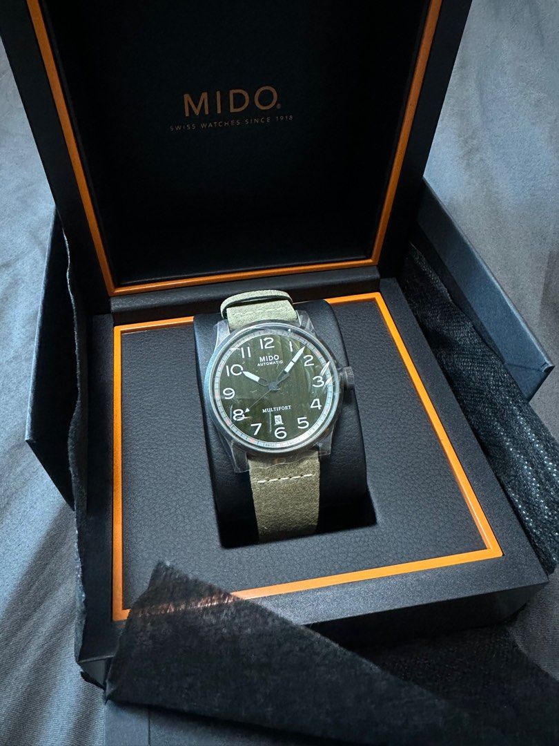 Mido Multiford Green M032.607.36.090.00, Luxury, Watches on Carousell