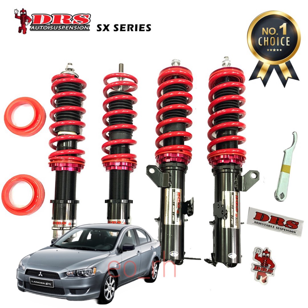 Mitsubishi Lancer CY 1 2 4 DRS Adjustable Suspension Coilover Shock ...
