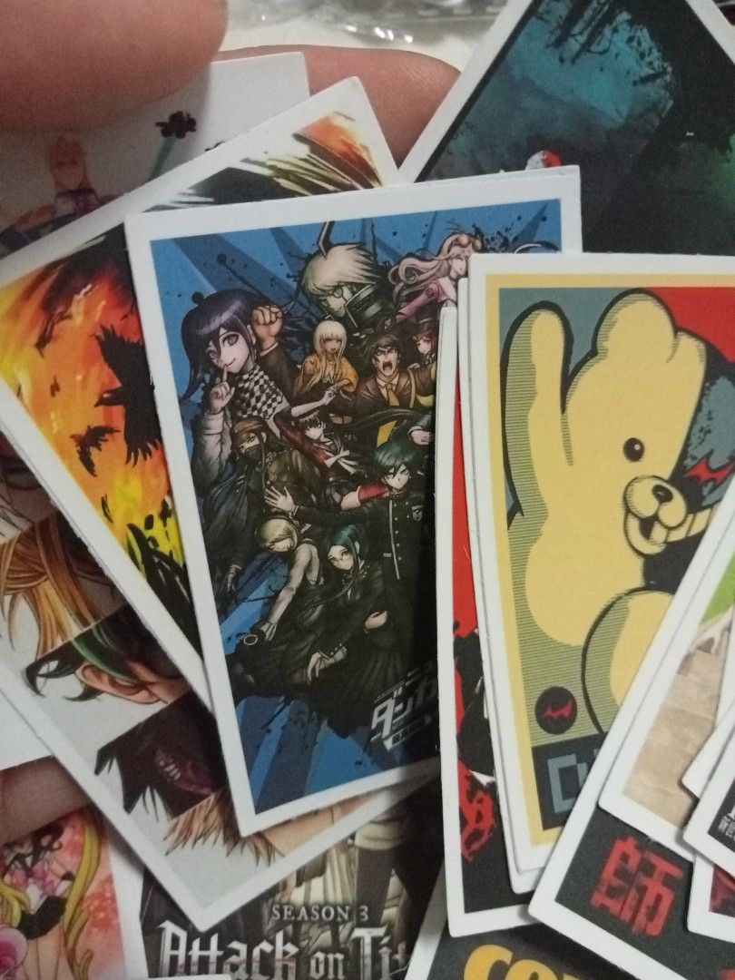 Mixed Anime Manga Stickers Demon Slayer Cowboy Bebop Sailor Moon Naruto ...