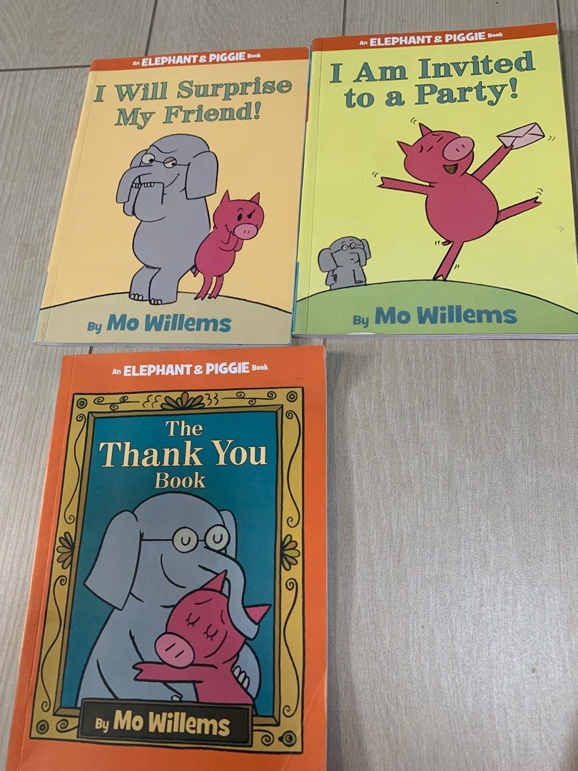 Mo Willems Elephant & Piggie books, Hobbies & Toys, Books & Magazines ...