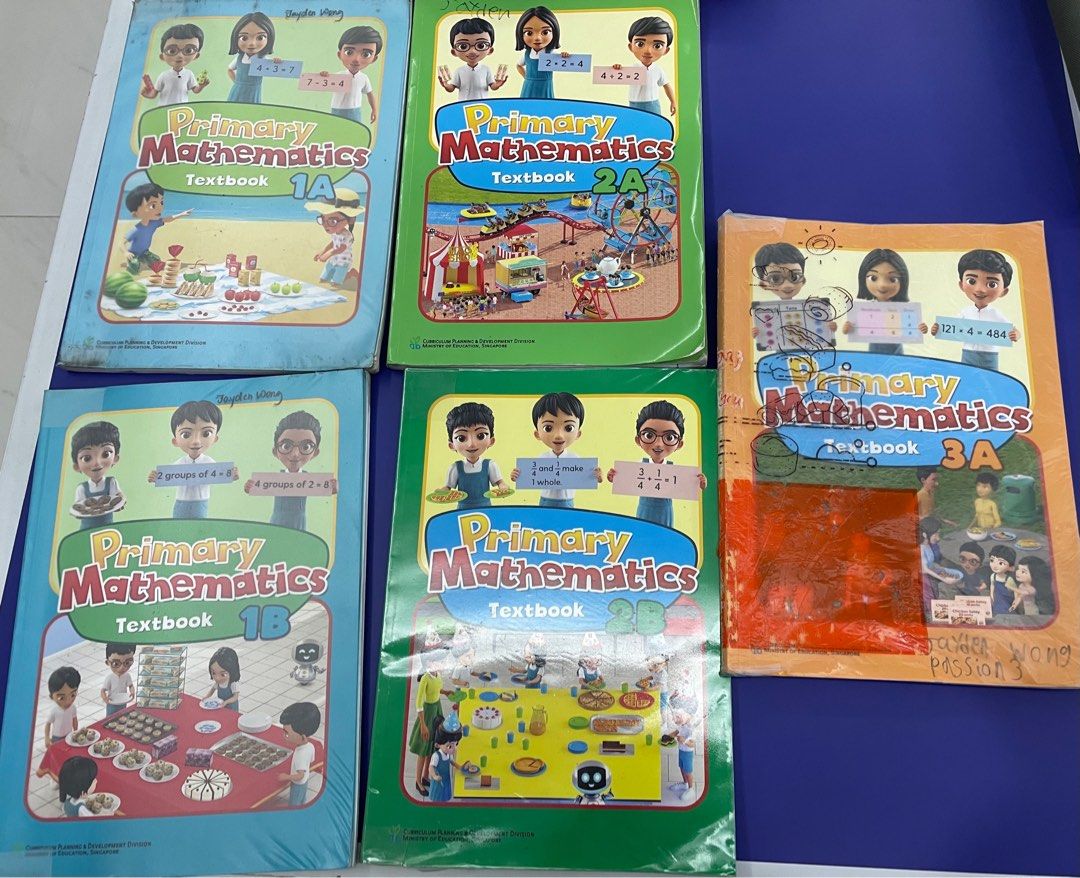 MOE Math P1 - P3A / Primary Math, Hobbies & Toys, Books & Magazines ...