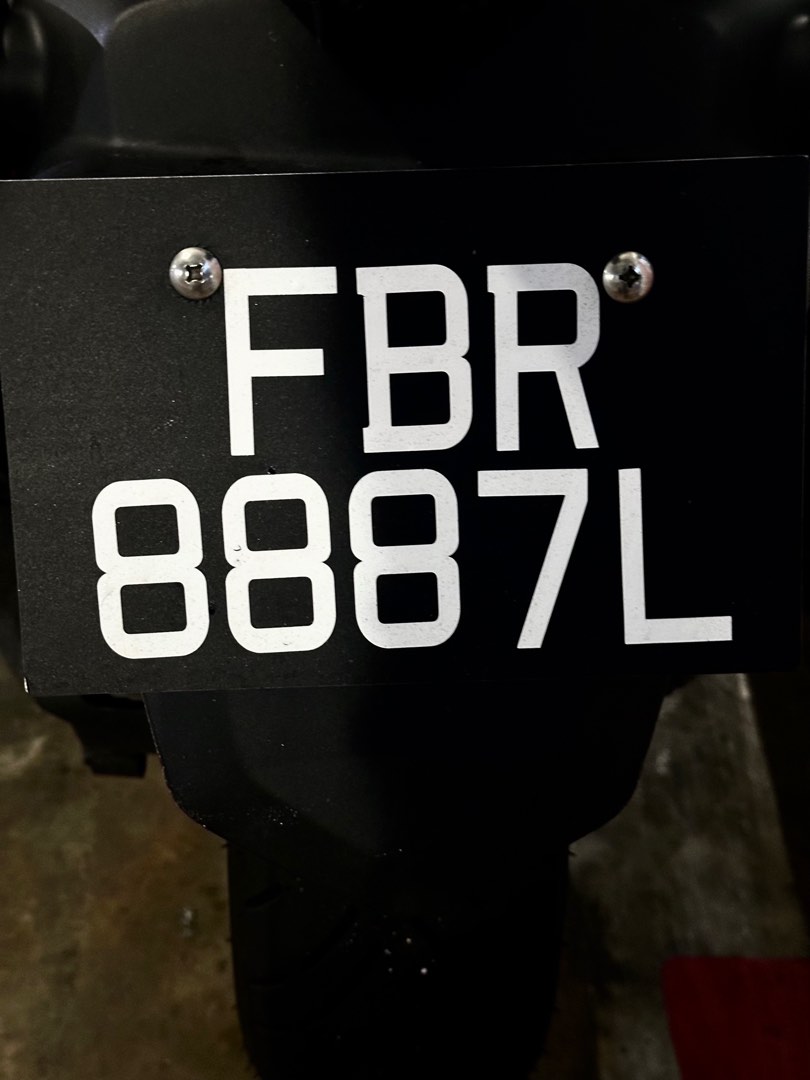 Motorcycle Plate Number (WINNER-NUMBER), Motorcycles, Motorcycle ...