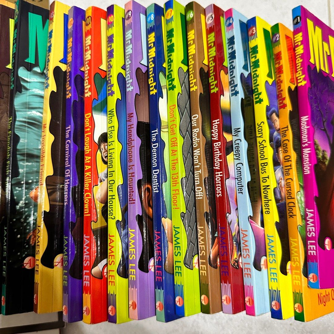 Mr Midnight Series Story Book Kids Teenager Triller Books, Hobbies ...