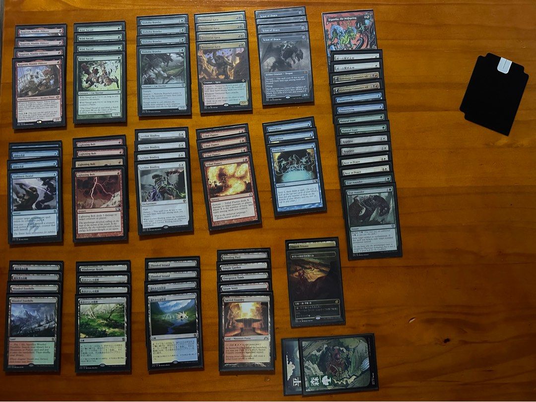 MTG Modern Deck - Domain Zoo, Hobbies & Toys, Toys & Games on Carousell
