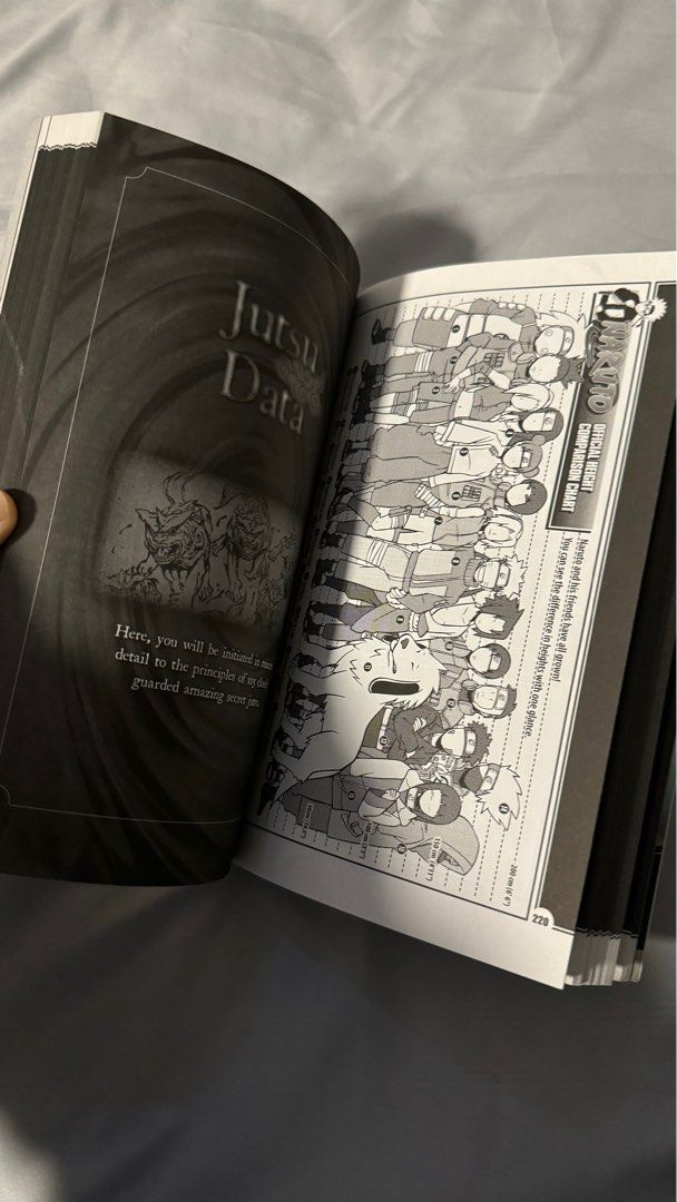 naruto official character data book, Hobbies & Toys, Books & Magazines ...