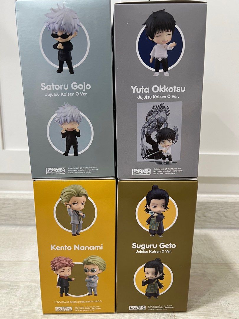 Nendoroid JJK Gojo Satoru Geto Suguru Yuta Okkotsu Kento Nanami Jujutsu ...