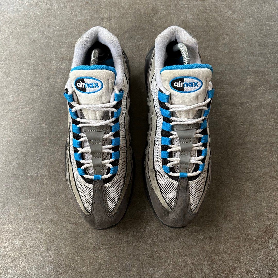Nike Airmax 95 OG Crystal Blue, Men's Fashion, Footwear, Sneakers on ...