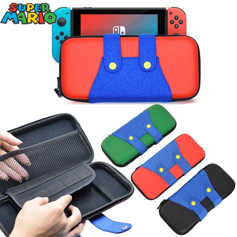 nintendo switch mario bros case holder carrier, Video Gaming, Gaming ...