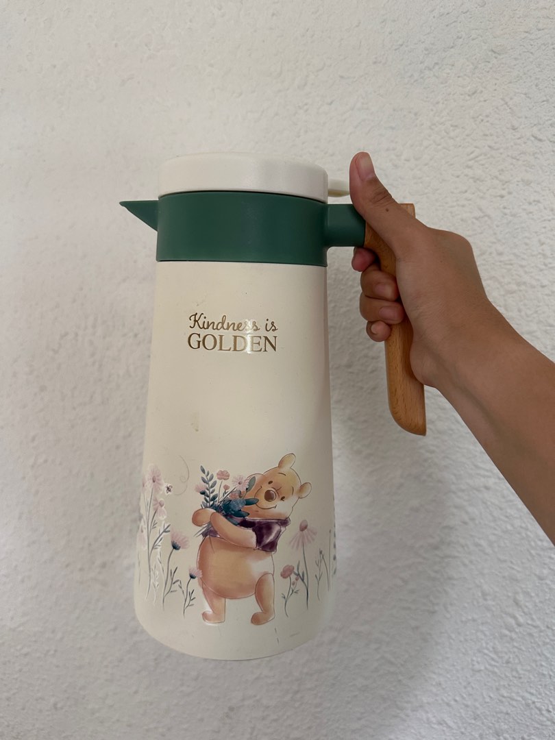 NTUC Winnie the Pooh Pitcher, Furniture & Home Living, Kitchenware ...