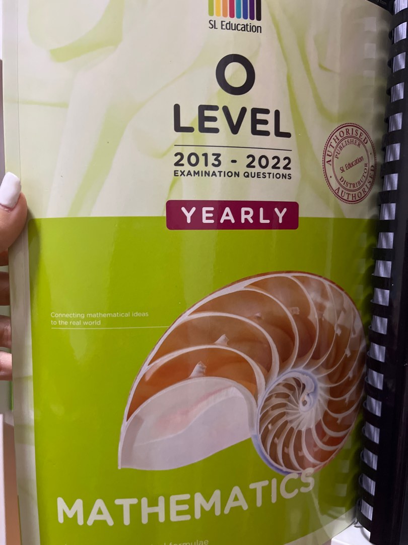 O Level Mathematics TYS Brand New, Hobbies & Toys, Books & Magazines ...