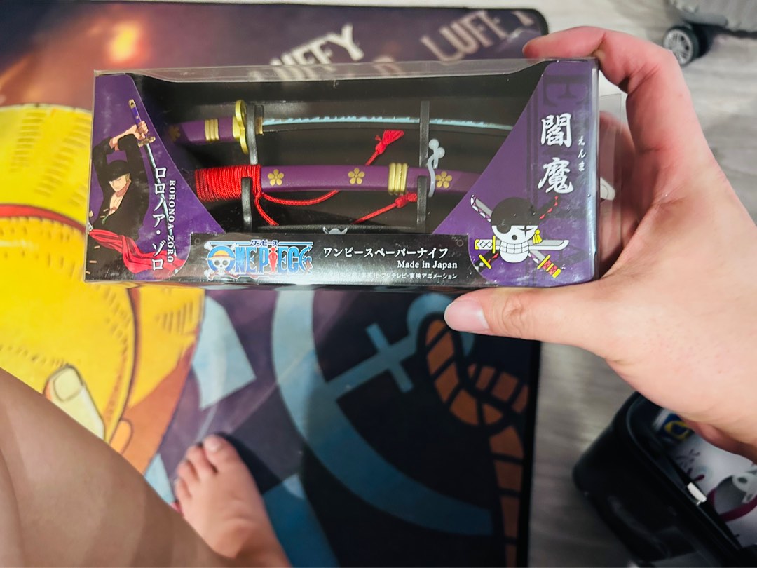 One piece Zoro Katana letter opener, Hobbies & Toys, Toys & Games on ...