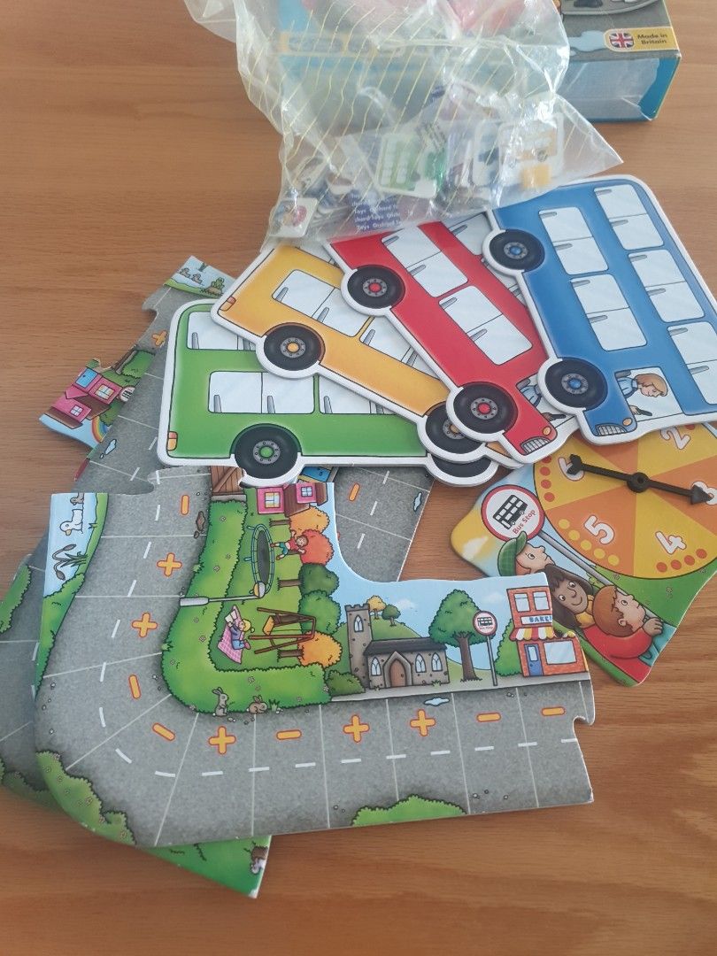 Orchard Toy Bus Stop Board Game, Hobbies & Toys, Toys & Games on Carousell