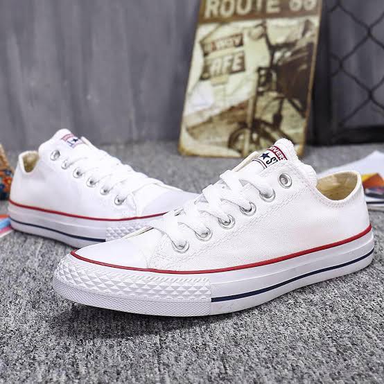 Original Converse Chuck Taylor All Star White Classic Sneakers Low Cut ...