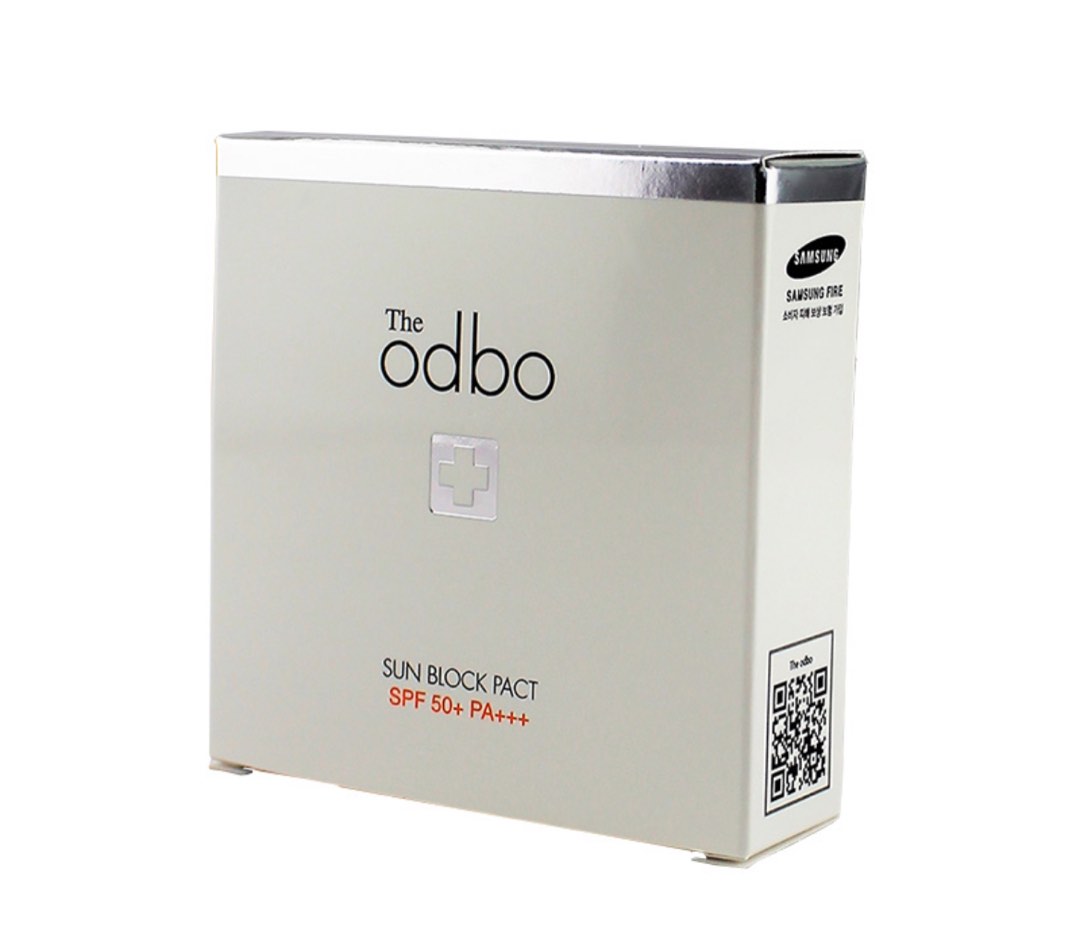 Original Brand New Sun Block Pact ( The Odbo ), Beauty & Personal Care, Face, Face Care on Carousell