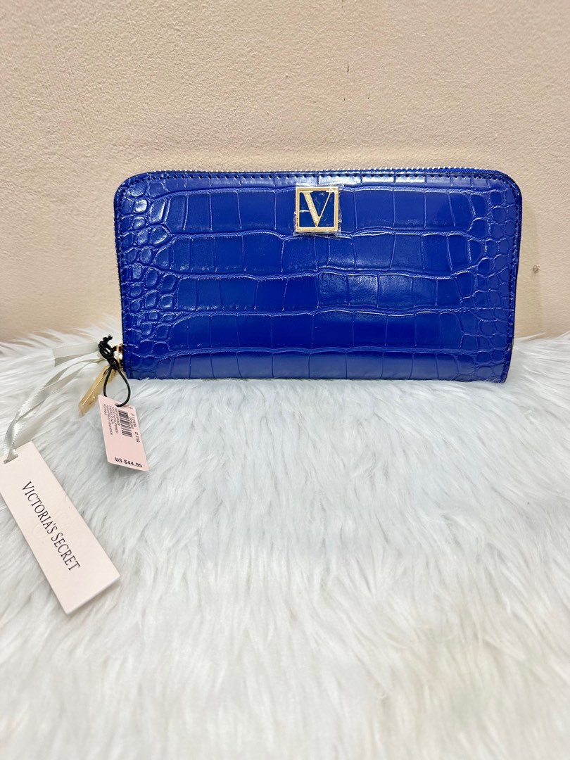 Original Victoria’s Secret Long Zip Around Wallet in Cobalt Blue, Women ...
