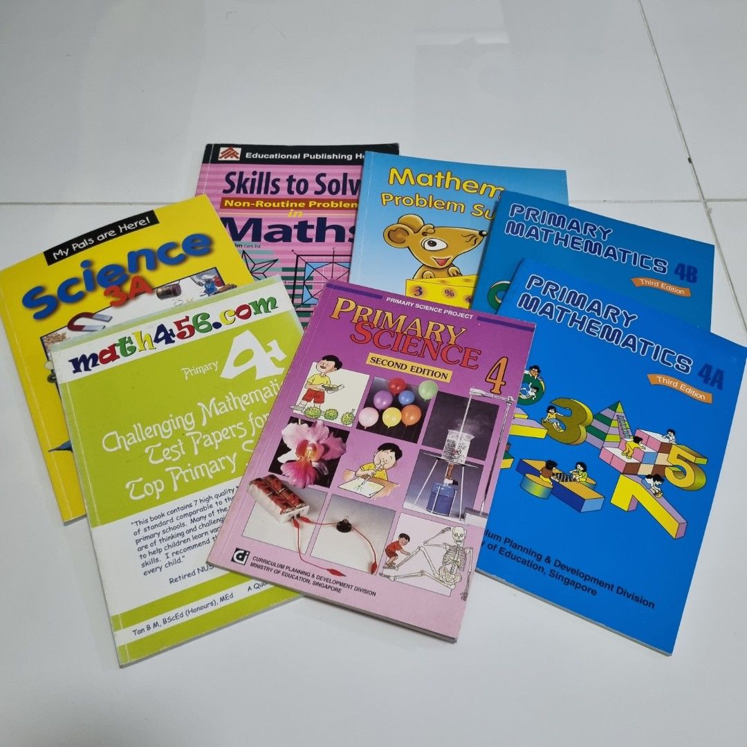 P4 assessment books old edition, Hobbies & Toys, Books & Magazines ...