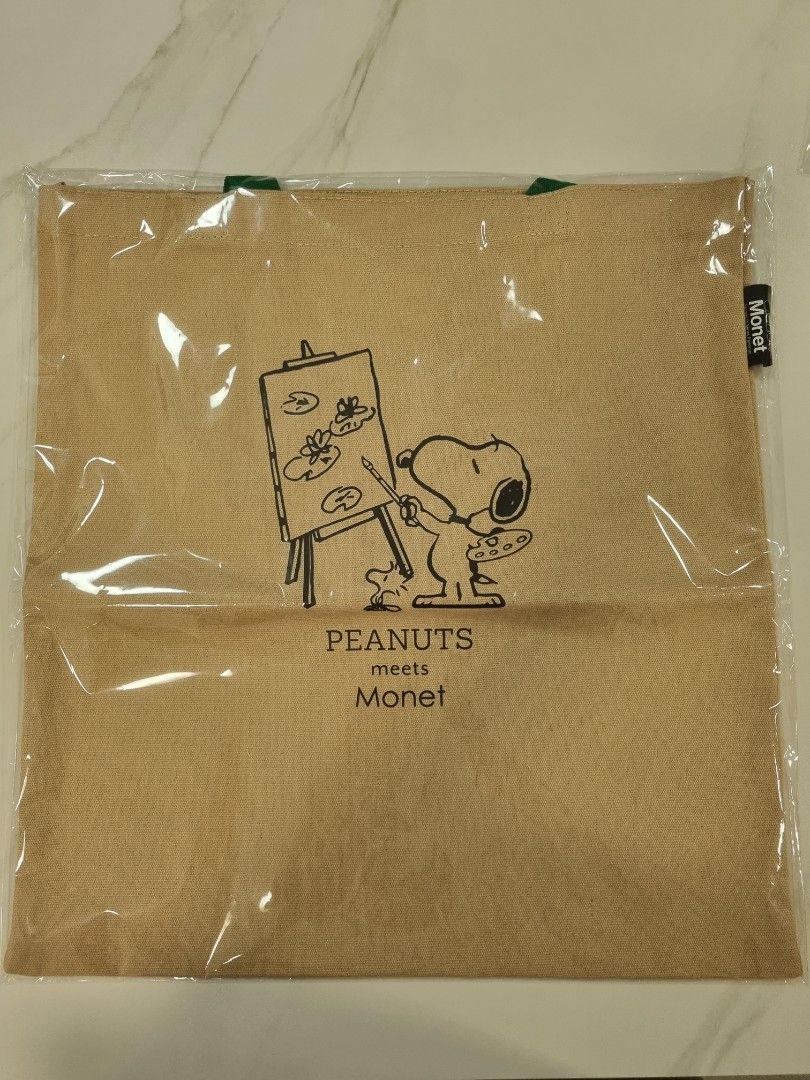 peanuts x monet tote bags, Women's Fashion, Bags & Wallets, Tote Bags ...