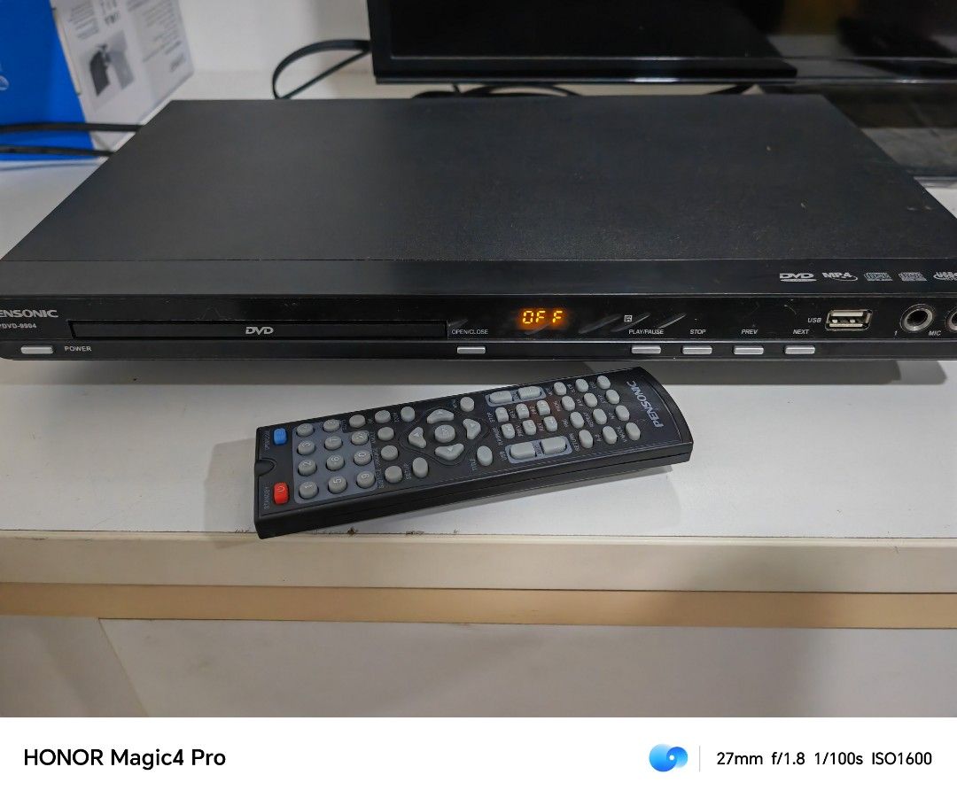 Pensonic Dvd Player, TV & Home Appliances, TV & Entertainment, Blu-Ray ...