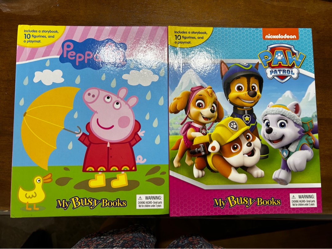 Peppa Pig, Paw Patrol Busy Books, Hobbies & Toys, Books & Magazines ...