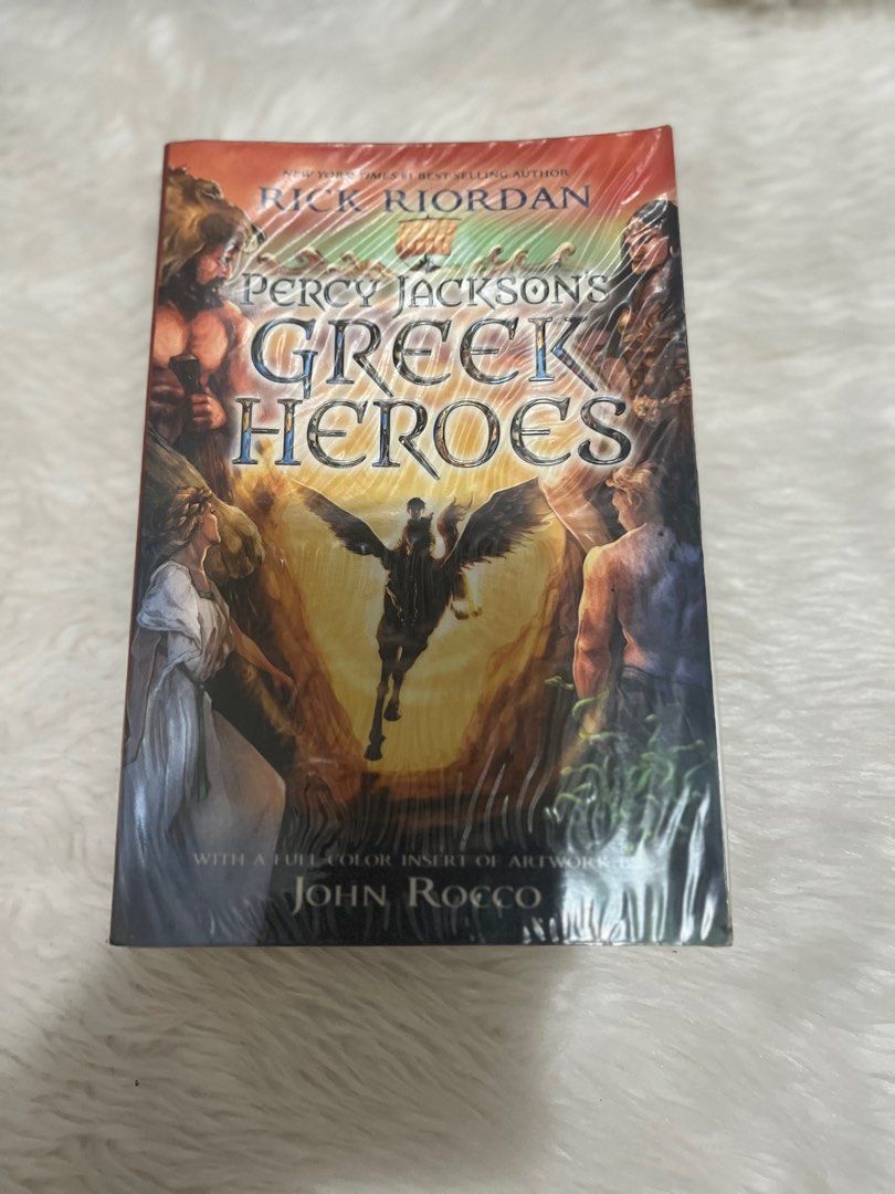 Percy Jackson Greek Heroes By Rick Riordan Hobbies And Toys Books