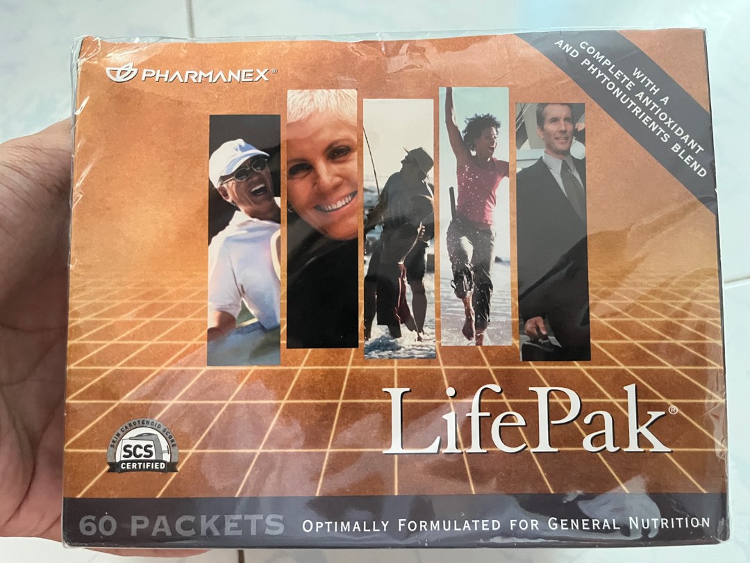 Pharmanex Lifepak, Health & Nutrition, Health Supplements, Vitamins ...