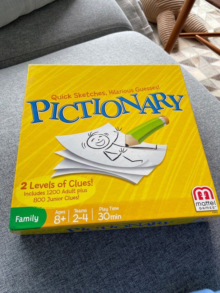 pictionary board game, Hobbies & Toys, Toys & Games on Carousell