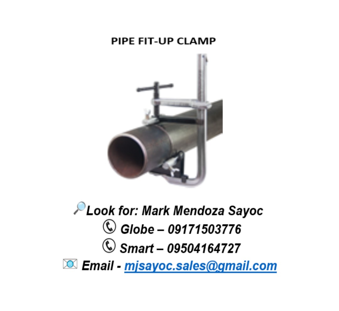 PIPE FIT-UP CLAMP, Commercial & Industrial, Construction Tools ...