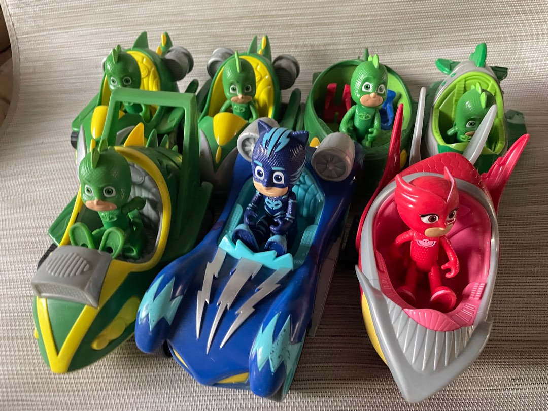PJ Masks Vehicles with Figure, Hobbies & Toys, Toys & Games on Carousell