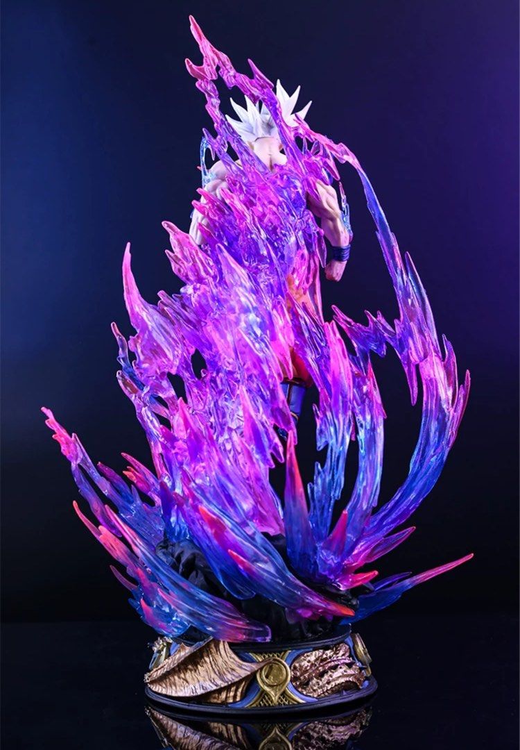 [PO] DBZ GOKU MASTERED ULTRA INSTINCT GK FIGURINE STATUE ORNAMENT ...