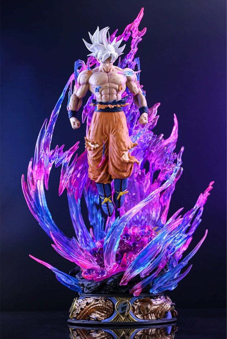 [PO] DBZ GOKU MASTERED ULTRA INSTINCT GK FIGURINE STATUE ORNAMENT ...