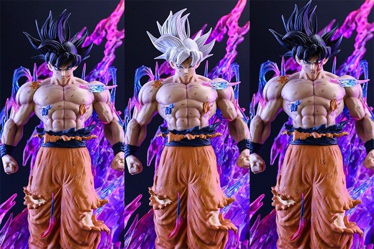 [PO] DBZ GOKU MASTERED ULTRA INSTINCT GK FIGURINE STATUE ORNAMENT ...