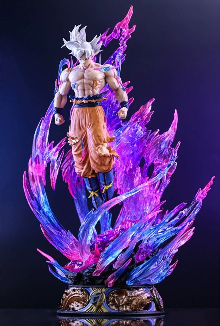 [PO] DBZ GOKU MASTERED ULTRA INSTINCT GK FIGURINE STATUE ORNAMENT ...