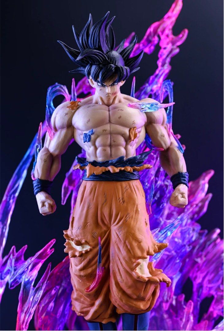 [PO] DBZ GOKU MASTERED ULTRA INSTINCT GK FIGURINE STATUE ORNAMENT ...