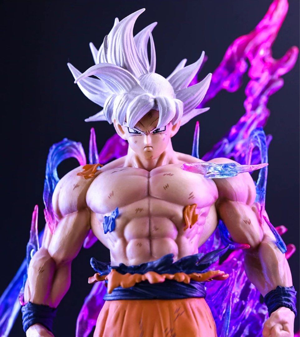 [PO] DBZ GOKU MASTERED ULTRA INSTINCT GK FIGURINE STATUE ORNAMENT ...