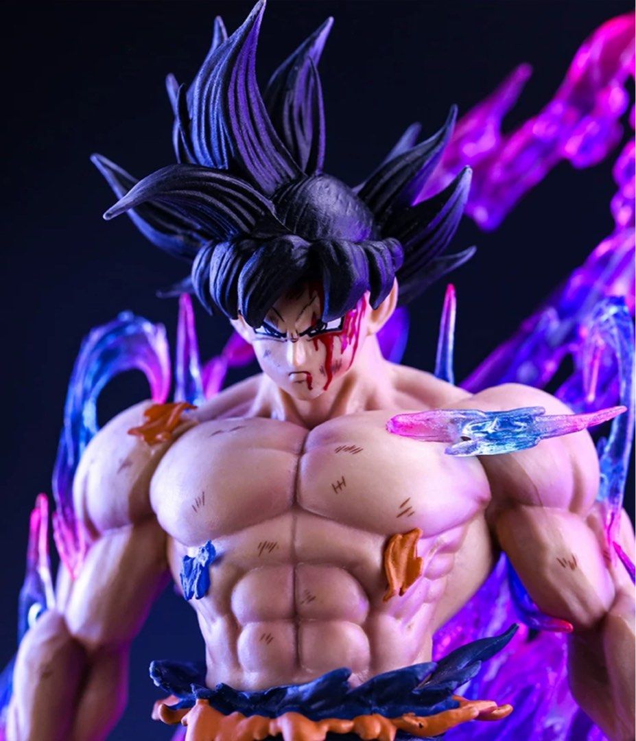 [PO] DBZ GOKU MASTERED ULTRA INSTINCT GK FIGURINE STATUE ORNAMENT ...