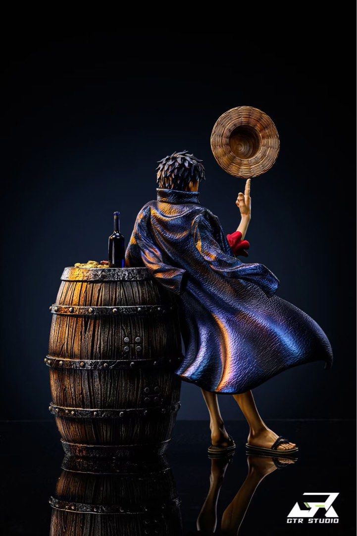 [PO] One Piece|Luffy Leaning on Barrel, Hobbies & Toys, Toys & Games on ...