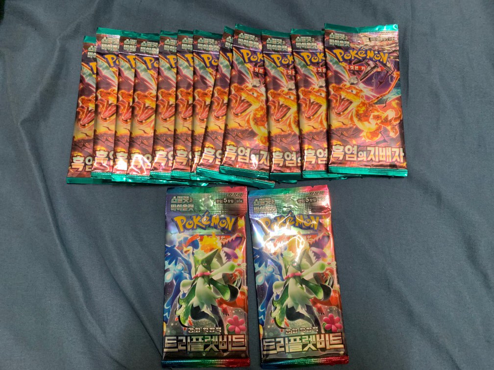pokemon Korean packs, Hobbies & Toys, Toys & Games on Carousell