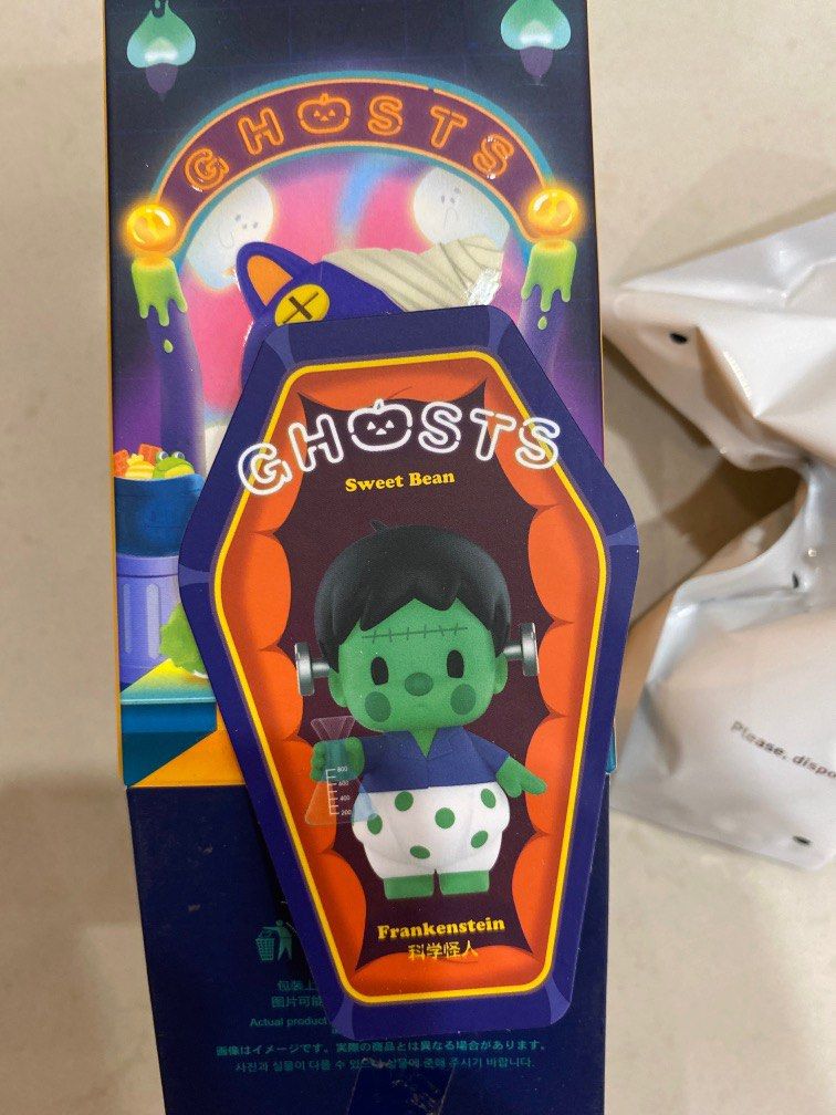 Pop Mart Sweet Bean Ghost Frankenstein, Hobbies & Toys, Toys & Games on ...
