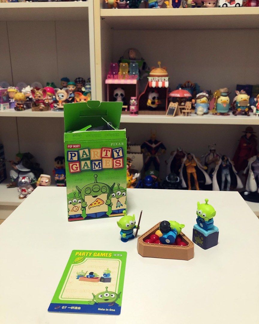Pop Mart x Disney Pixar Aliens Party Games Series, Hobbies & Toys, Toys ...