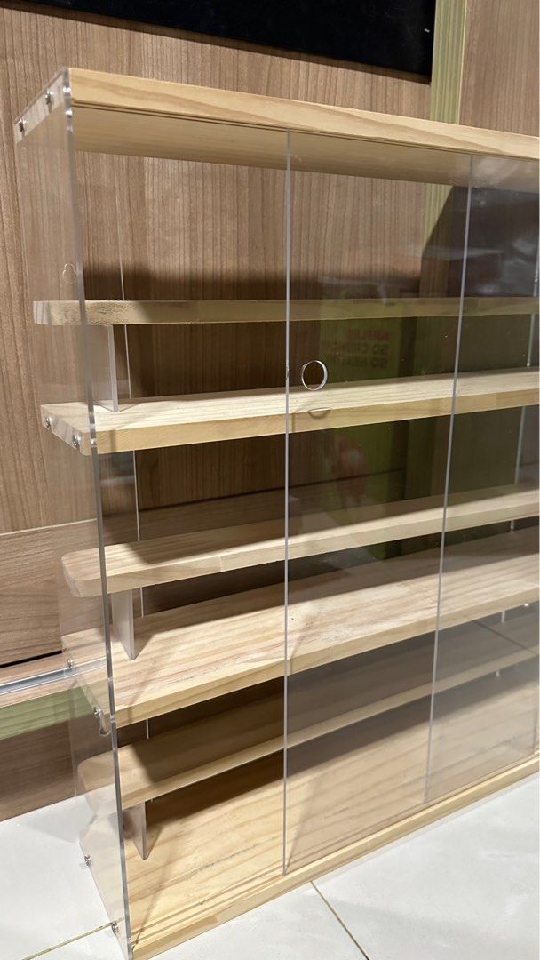 POPMart Wall mounted display case, Furniture & Home Living, Furniture ...