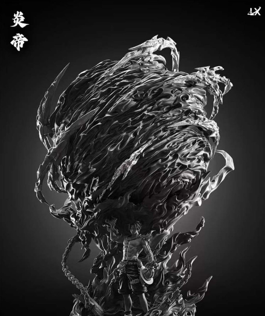 【PRE-ORDER】LX Studio - One Piece - Dai Enkai Entei Portgas D Ace 2.0 ...