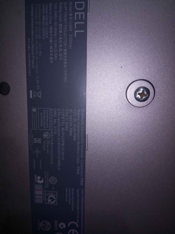 Projector Ultra Short Throw Dell S500wi (Big Display), TV & Home ...