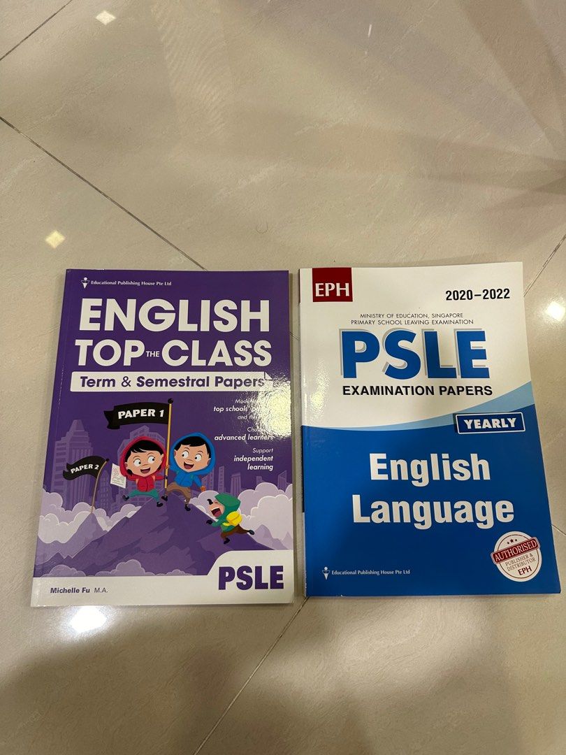 PSLE ENGLISH BOOKS, Hobbies & Toys, Books & Magazines, Assessment Books ...