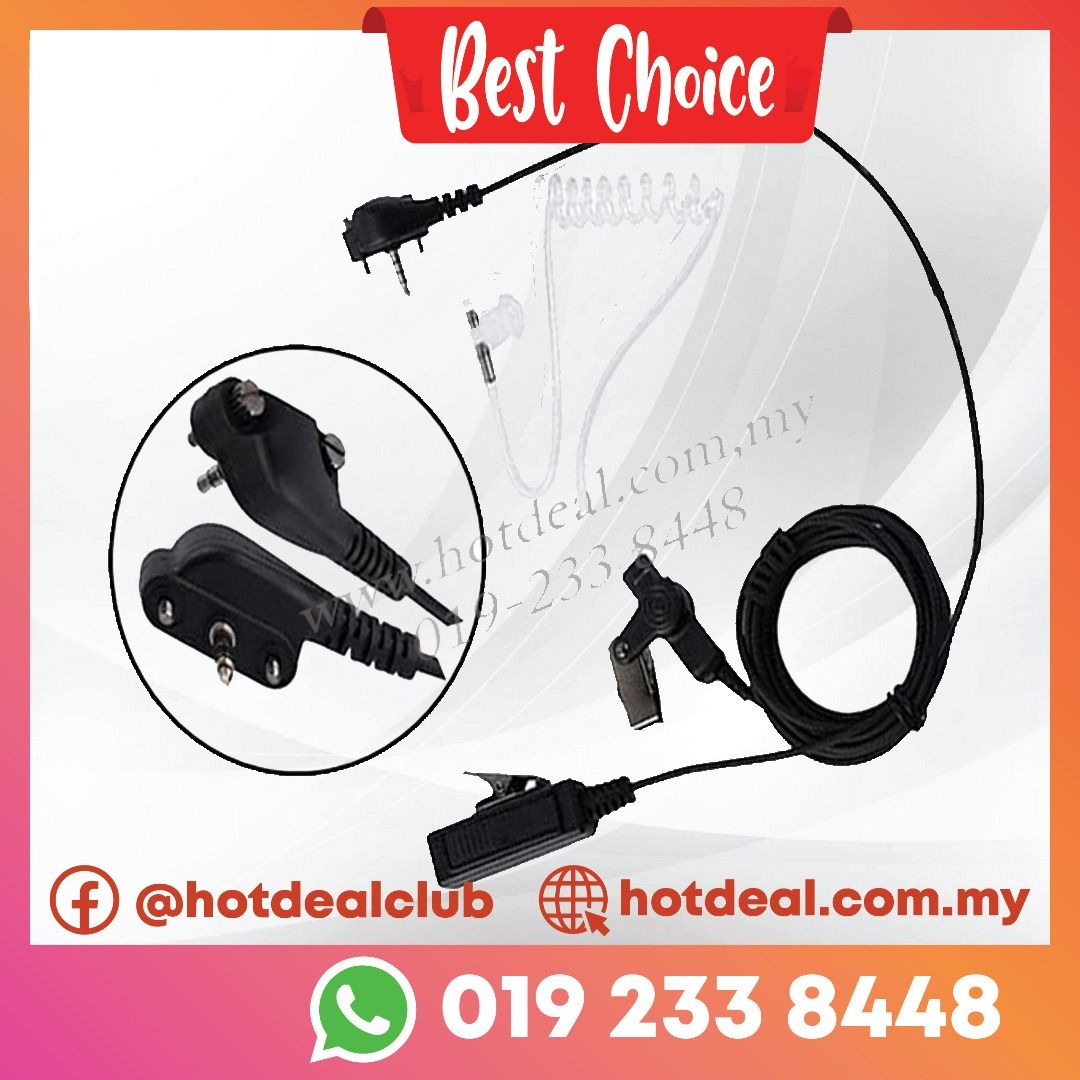 PTT Headset vertex standard VX231, Audio, Headphones & Headsets on ...