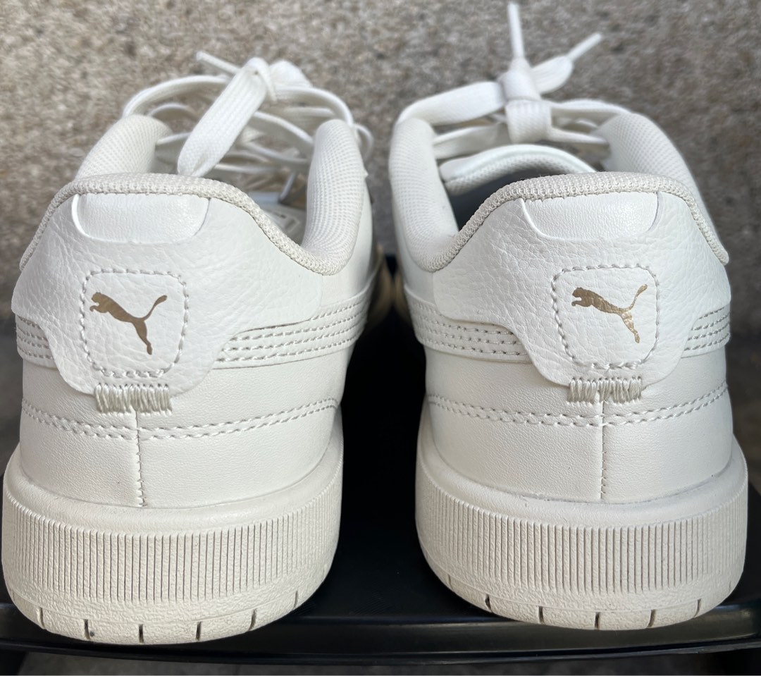 Puma white to off white sneakers, Women's Fashion, Footwear, Sneakers ...