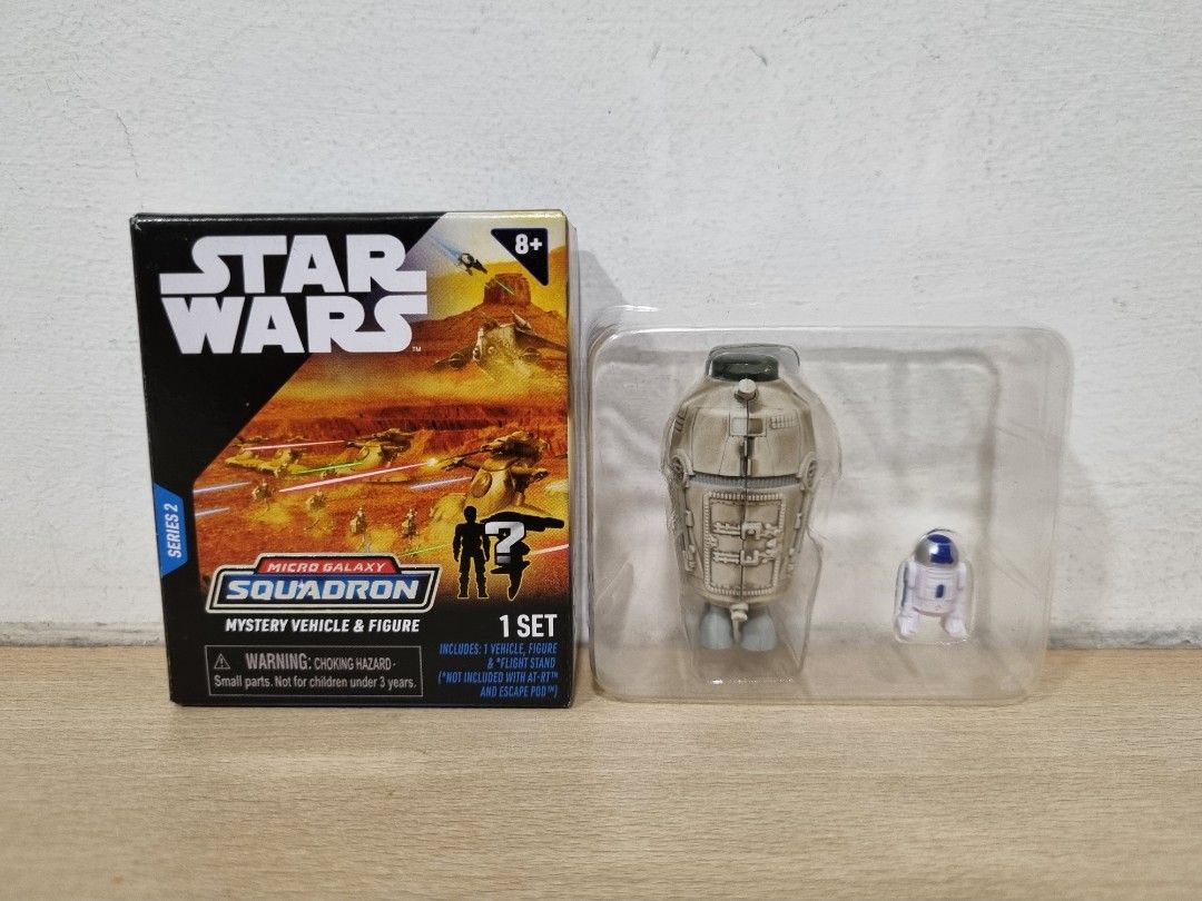 (Rare) R2-D2 with Escape Pod - Star Wars Micro Galaxy Squadron - Series ...