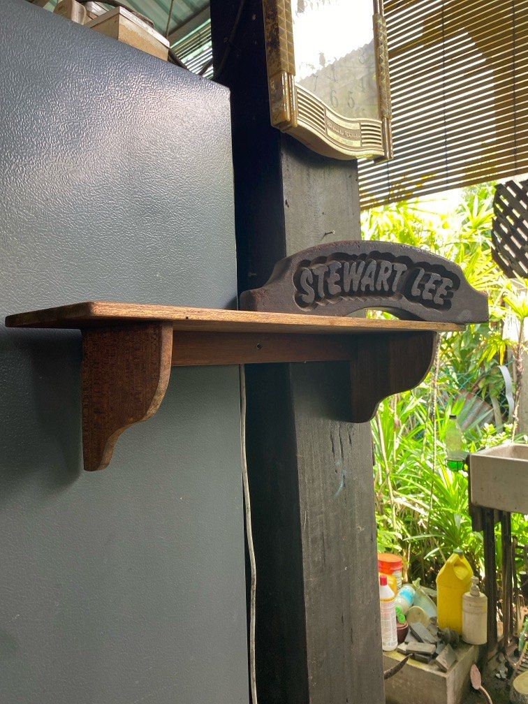 Rak / para display @ GK 65 ( solid old wood ) 26 x 6.5 inches, Hobbies ...
